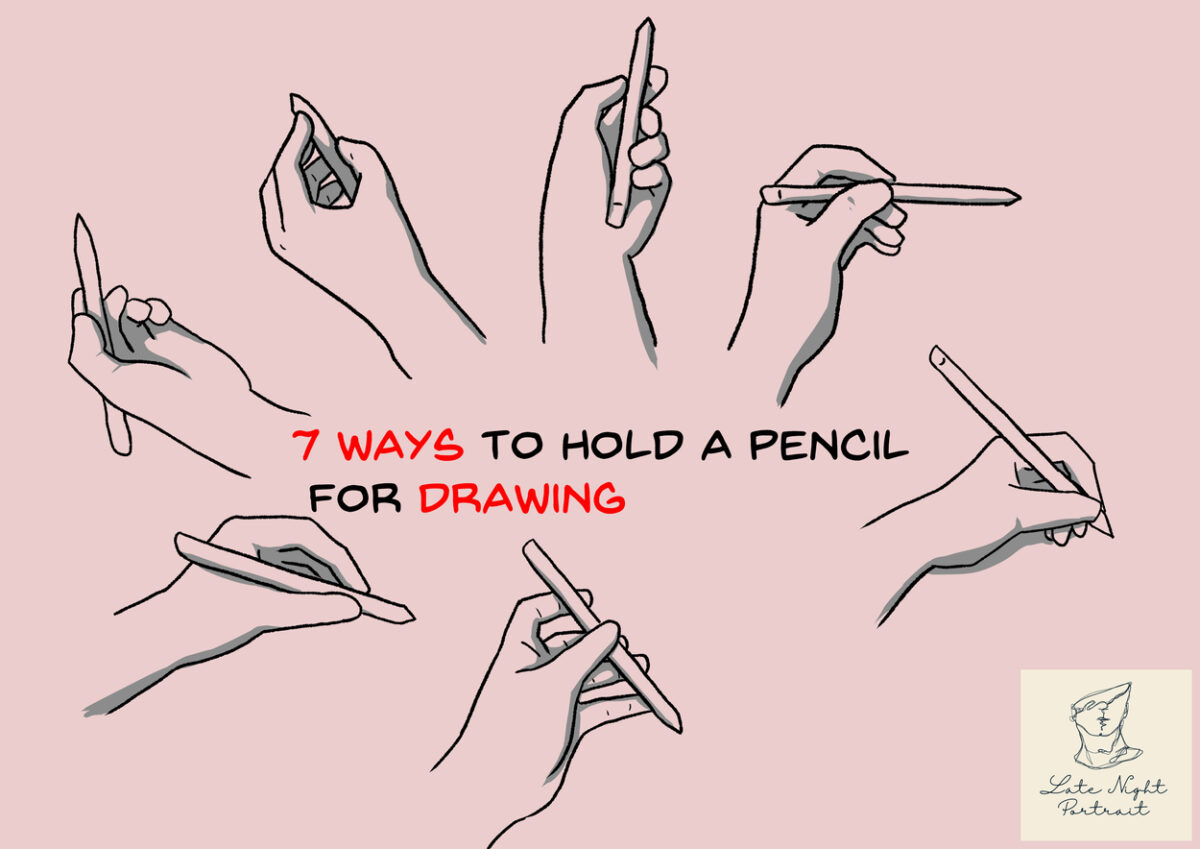 7 Ways to Hold a Pencil for Drawing - Find Your Preferred Grip | 2025