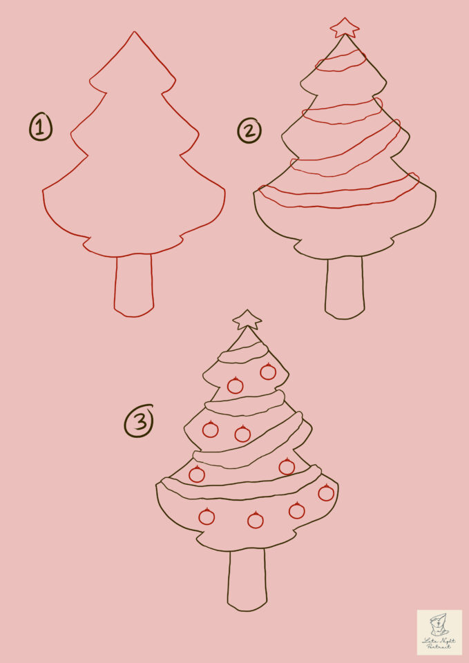 50+ Cute and Easy Christmas Drawing Ideas (with Picture Guides!) | 2025